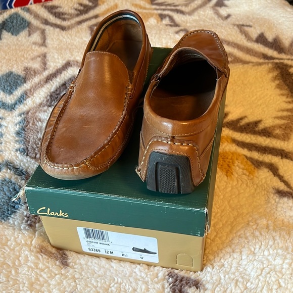 Clarks | Shoes | Clark Circuit Senna Mens Driving Loafer 2m Tan | Poshmark